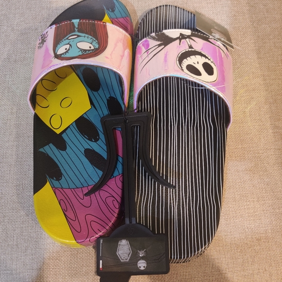 Disney | Shoes | The Nightmare Before Christmas Womens Size 9 Slides ...